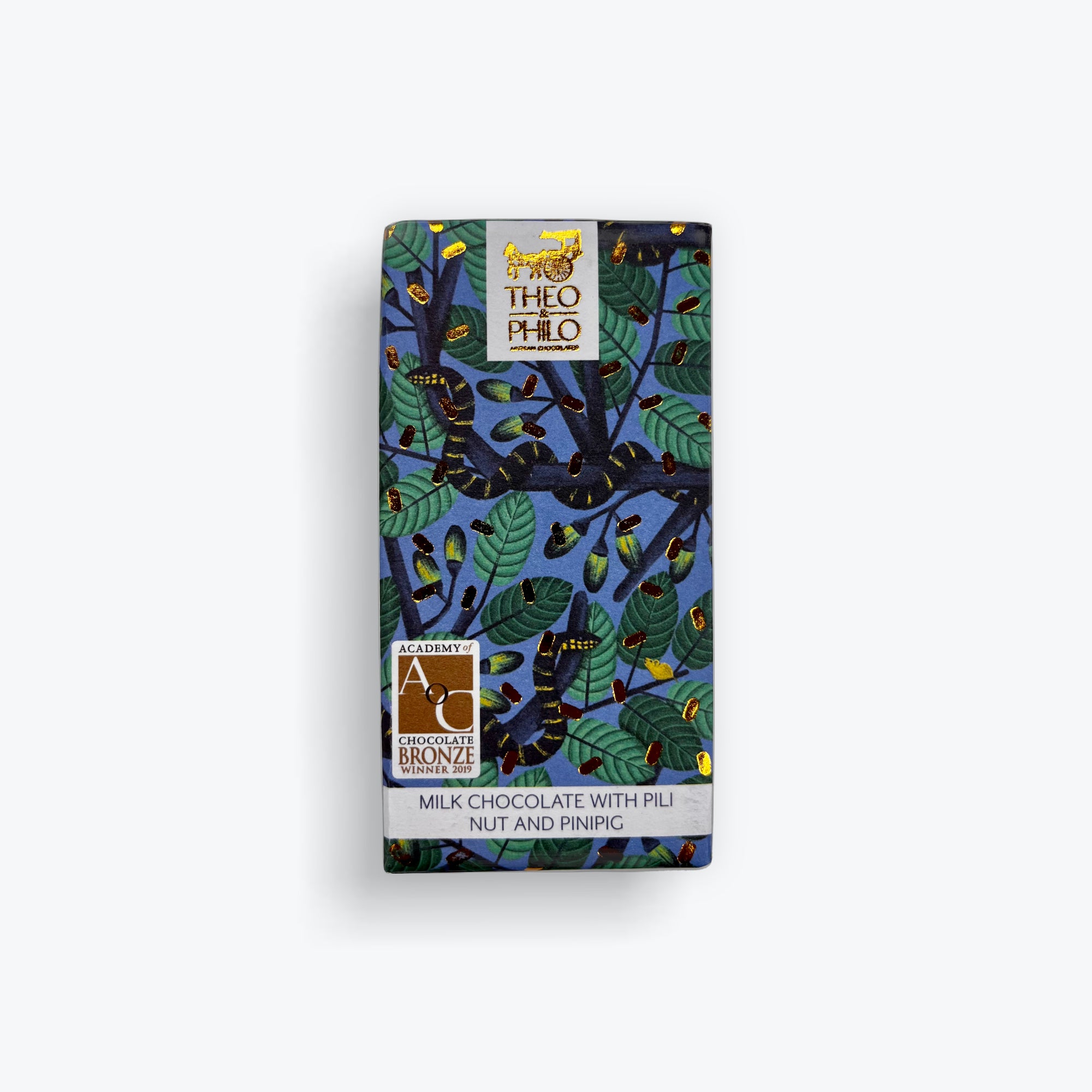 Milk Chocolate with Pili Nut & Pinipig by Theo & Philo | Hyphen Asian ...